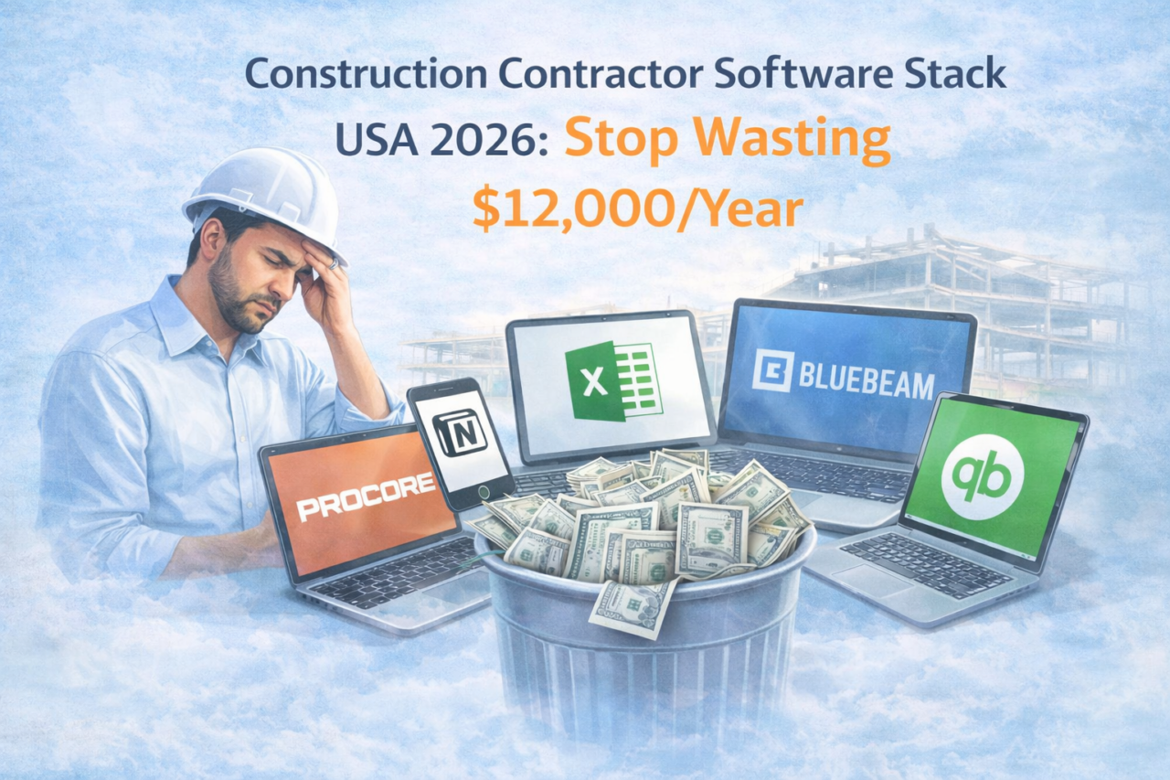 Construction Software Stack USA 2026: Save 70% | DigitaLicence